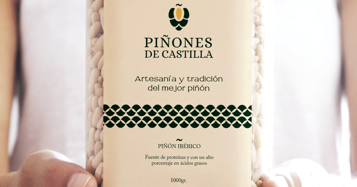 Envase de 1 kg. - Piñones de Castilla